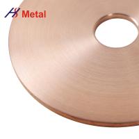 China Professional Cuw70 Polished Tungsten Copper Alloy Disc for sale