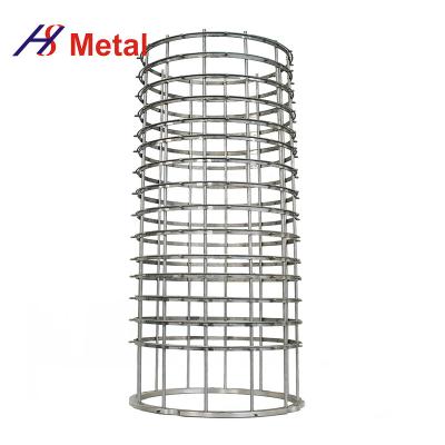 China Tungsten Heating Vacuum Coating Filament Wire Heater Baskets 19.3 g/cm³ 3422°C for sale