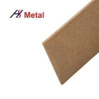 China Tungsten Copper Alloy Sheet Plate 180-230 W/mK Thermal Conductivity 14.0-16.5 g/cm³ Density for sale