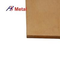 China Tungsten Copper Sheet Alloy Plate 12.5-15.2 g/cm³ Density 180-230 W/mK Thermal Conductivity for sale
