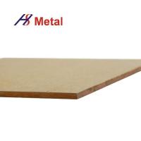 China Tungsten Copper Sheet Alloy Plate 12.5-15.2 g/cm³ Density 180-230 W/mK Thermal Conductivity for sale