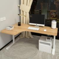 China Triple Motor Electric L-Shaped Desk for Custom Design and Adjustable Height in 100 V/Hz for sale