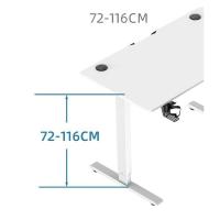 China Electric Height-Adjustable Dual Motor Lift Up Coffee Table for Home Office 25 mm/s for sale
