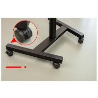 China Modern Black Wood Grain Pneumatic Executive Director Height Adjustable Desk Furniture for sale