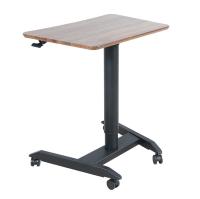 China Wooden Standing Table Pneumatic Height Adjustable for Luxurious and Functional Design for sale