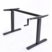 China Custom Children's Black Wooden Furniture Adjustable Height Study Table for Home Office for sale