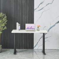 China Office Dual Motor Electric Sit Stand Desk with Modern Design and Custom Wooden Grain for sale