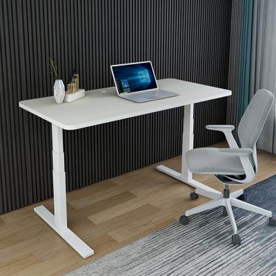 China Improve Your Health and Productivity with this White Electric Height Adjustable Desk for sale