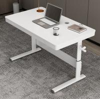 China Multifunctional Lift Top Coffee Table with Storage and White Buff Wooden Grain Finish for sale