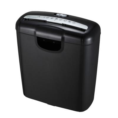 China Strip Cut Paper Shredder 6 Sheets Recycle Papers Particle Mill Mini Machine for sale
