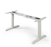 China Height Adjustable Desk Frame Electric Standing Single Motor Iron Table for Home Office for sale