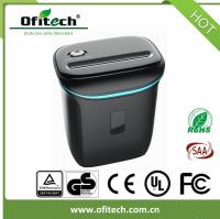 China V-Shape 6-Sheet Shredder Jam-Free Durable Mechanism Max. 8 Sheets 5mm Cut Guaranteed for sale