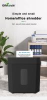 China 50 L Capacity 10 Sheet Micro Cut Shredder for Office Paper Destruction Equipment for sale