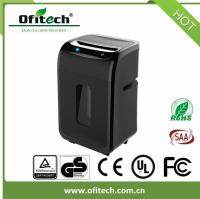 China Card Shredding Made Quick and Easy with 16-Sheet Micro-cut Paper Shredder for sale
