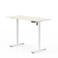 China 2 Stage SPCC Steel/Iron Frame Customizable Electric Standing Computer Desk for Commercial for sale