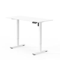 China 2 Stage SPCC Steel/Iron Frame Customizable Electric Standing Computer Desk for Commercial for sale