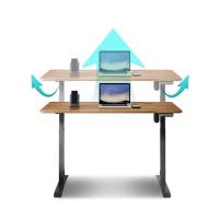 China Electric Smart Height Adjustable Metal Gaming Desk for Modern Bedroom Furniture for sale
