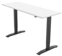 China Intelligent Height Adjustable Standing Desk Dual Motor Sit Stand Desks for Home Office for sale