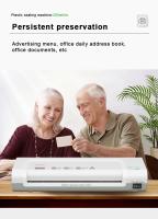 China OL260 Hot Cold A4 Photo Lamination Machine for 70 Mic Paper Size Photo Laminating Machine for sale