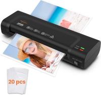 China ABS Fire Proof Materials 2 Min Warm Up Business Card Paper Photo Cold Hot A4 Laminator for sale