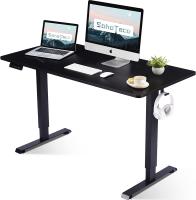 China Modern Design Electric Height Adjustable Office Desk with Eco-Friendly Partical Board for sale