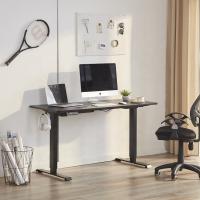 China Modern Design Electric Height Adjustable Office Desk with Eco-Friendly Partical Board for sale