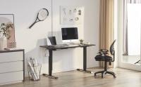 China Modern Design Electric Height Adjustable Office Desk with Eco-Friendly Partical Board for sale