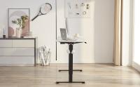 China Modern Design Electric Height Adjustable Office Desk with Eco-Friendly Partical Board for sale