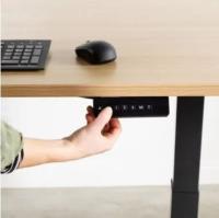 China ES1 Sit-Stand Electric Table With Adjustable Height And SPCC Steel Frame for sale