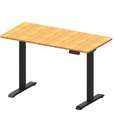 China 100 V/Hz Electric Height Adjustable Office Computer Table with Anti-collision Feature for sale