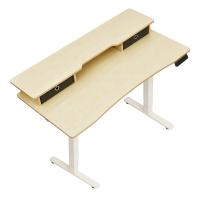 China Storable Standing Desk Adjustable Single Motor Sit Stand Desk For Home Office for sale