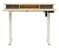 China Storable Standing Desk Adjustable Single Motor Sit Stand Desk For Home Office for sale