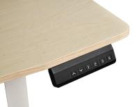 China Storable Standing Desk Adjustable Single Motor Sit Stand Desk For Home Office for sale