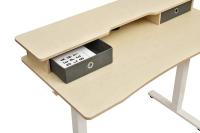 China Storable Standing Desk Adjustable Single Motor Sit Stand Desk For Home Office for sale