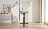 China Storable Standing Desk Adjustable Single Motor Sit Stand Desk For Home Office for sale