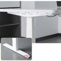 China Electric Triple Motor Lifting Sit Stand Desk for Professional Office in 27.9 inch/mm for sale
