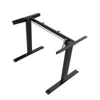 China Vintage Rustic Electric Height Adjustable Work Station for Modern Office Design Style for sale