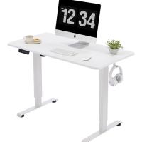 China Adjustable Garden Art Slab Table Petite Ergonomic French Wooden Standing Desk for Kids for sale