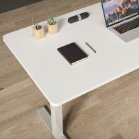 China Electric Height Adjustable Custom Wood Grain Office Desk Furniture for Executive Directors for sale