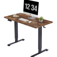 China Wooden Electric Standup Desk for Small Office Spaces 860 mm Height and Multifunctional for sale