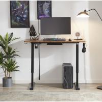 China Wooden Electric Standup Desk for Small Office Spaces 860 mm Height and Multifunctional for sale