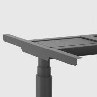 China 100 V/Hz Dual Motor Height Adjustable Desk Base Luxe Mid Century Modern Desk for Home for sale