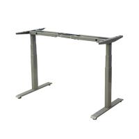 China Mid Century Modern Design Dual Motor Height Adjustable Desk for Luxurious Nordic Home for sale