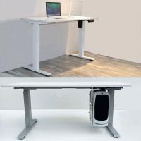 China Mail Packing Y 2023 Design Modern Luxury CEO Office Desk Dual Motor Table for Adult for sale