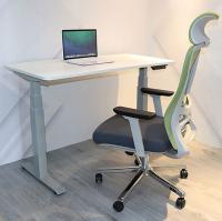 China Adjustable Petite Ergonomic French Two Motor Standing Desk for Kids Outdoor Balcony for sale