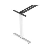 China Adjustable Electric Desk for Teachers Dual Motor White Color and 100V/Hz Power Supply for sale