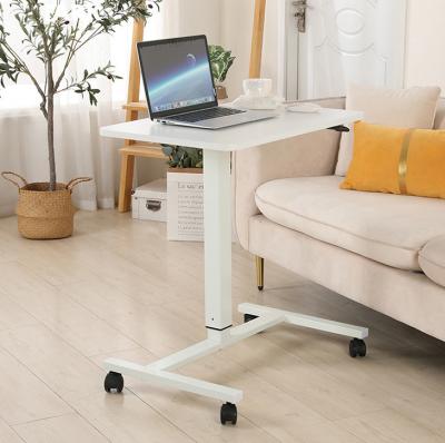 China Luxe Nordic Wood Style Home Office Pneumatic Height Adjustable Desk for Unique Coffee for sale