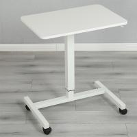 China Luxe Nordic Wood Style Home Office Pneumatic Height Adjustable Desk for Unique Coffee for sale