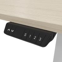 China Office Furniture Custom Mechanical Sit Standing Desk with Dual Motor Electric Lifting for sale