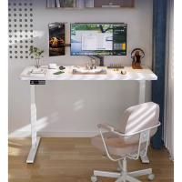 China 80 kgs Capacity Dual Motor Height Adjustable Desk Base de Luxe for Unique Coffee Table for sale